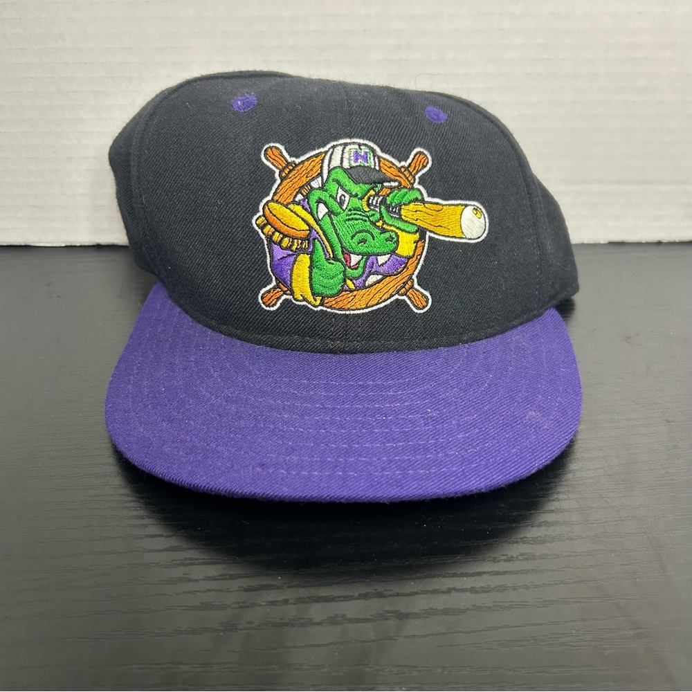 Vintage Norwich Navigators Milb New Era Wool Black Pu… - Gem